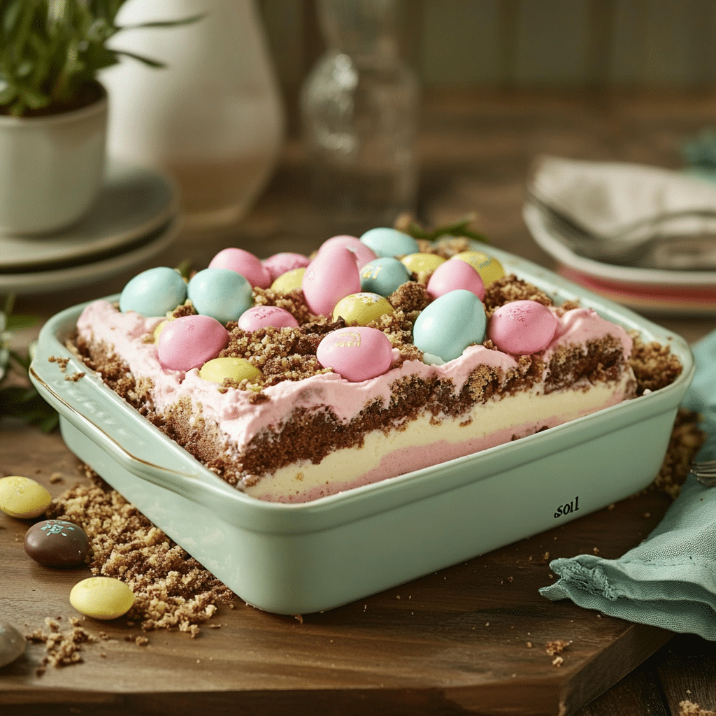 Easter Dirt Cake Casserole: Easy No-Bake Recipe for Spring