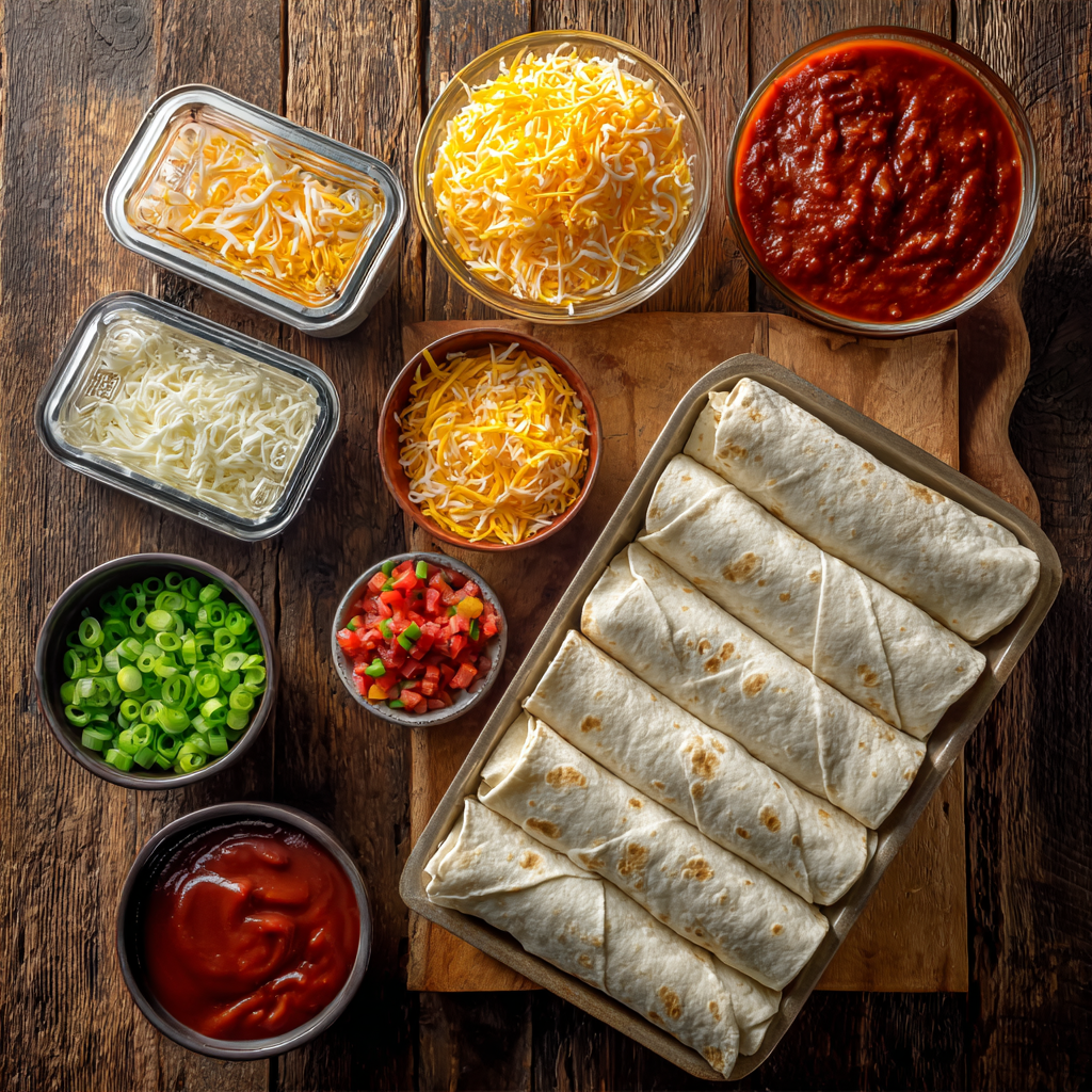 Burrito Casserole Using Frozen Burritos 5-Ingredient Family Hit
